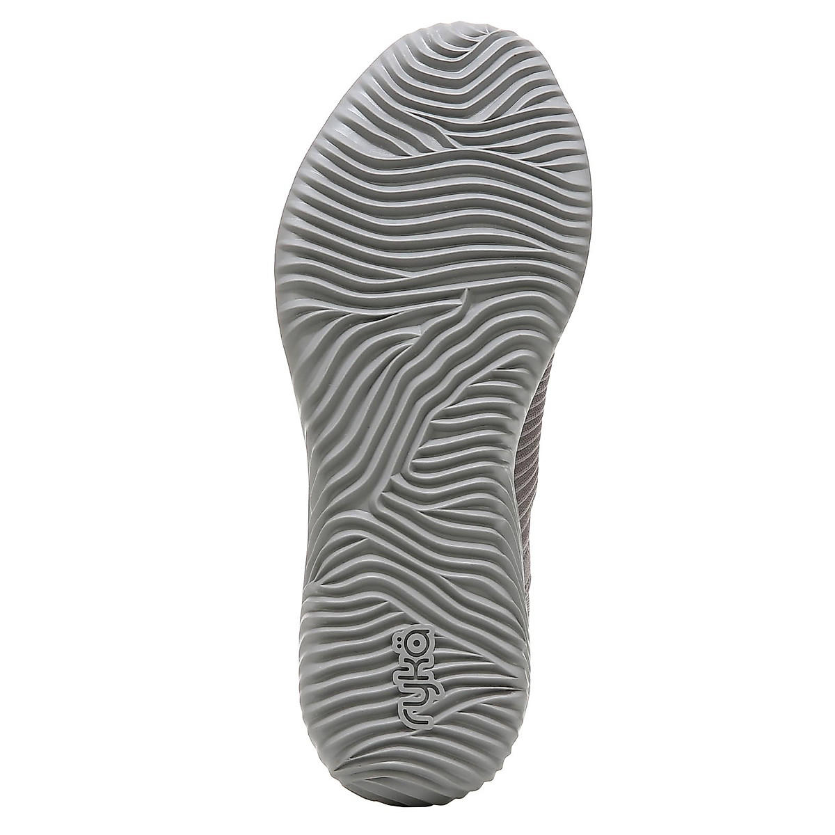 Ryka Womens Echo Knit Sneaker, Grey, 10 Wide US