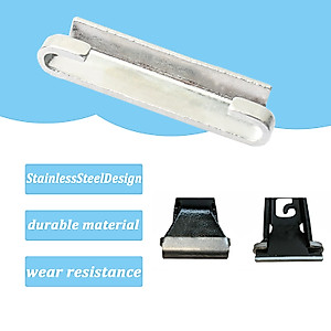 Rsoise Stainless Steel Pawl Cap fit Lazy boy Chair and Lazyboy Recliner Pawl Rack for Recliner Rocker Ratchet Parts（4PC）