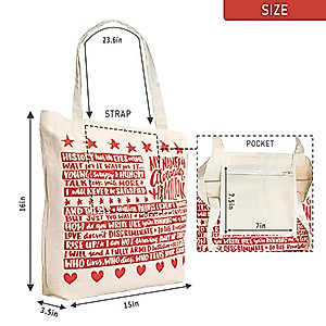 NDP PROTECT ENVIRONMENTAL TOGETHER Hamilton gifts, Hamilton Gift ideas for Hamilton Lovers, Bag with interior Pocket