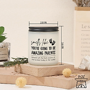 New Parents Gifts for Couples New Mom Gifts New Dad Gifts Pregnancy Gifts for Expecting Mom Gender Reveal Gifts Expecting Parents to Be Unique Gifts Scented Candles Lavender