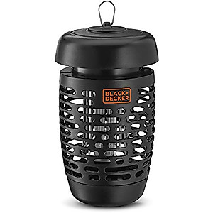 BLACK + DECKER Bug Zapper and Mosquito Repellent | Fly Trap Pest Control for All Insects, Including Flies, Gnats for Indoor & Outdoor Use 600 Sqft Coverage