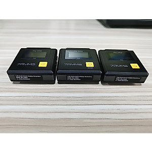 7RYMS iRay DW20 Wireless Lavalier Microphone with Intelligent Denoise, Digital/Analog Output, 2.4G Dual Wireless Lapel Mic for Camera Smartphone Tablet, Compact Lav Mic for Vlogging/Live Streaming