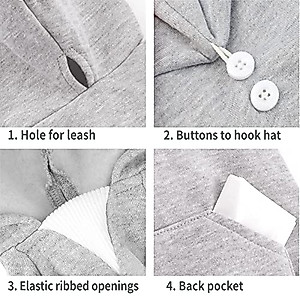 𝐍𝐄𝐖 𝐀𝐑𝐑𝐈𝐕𝐀𝐋 Frienperro Dog Clothes for Small Dogs Girl Boy, 100% Cotton Small Dog Hoodie, Chihuahua Clothes Pet Cat Winter Warm Sweatshirt Sweater, Teacup Yorkie Puppy Clothing Coat Costume