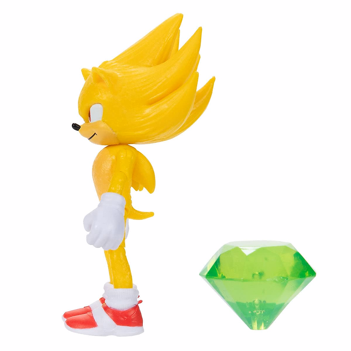Sonic The Hedgehog 2 Movie Series 4-inch Action Figure Super with Master Emerald 41497