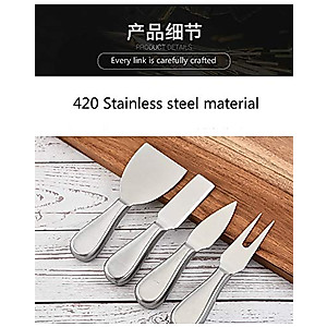 Cheese Knives Set Stainless Steel Cheese Knives