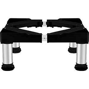 TYJZKJWQ Washer stand Heavy Duty Adjustable washing machine pedestal legs Height 5.9in washing machine stand long Adjustable 19.6in~29.5in , Width Adjustable16.5in--25.5in for dryer stand pedestal
