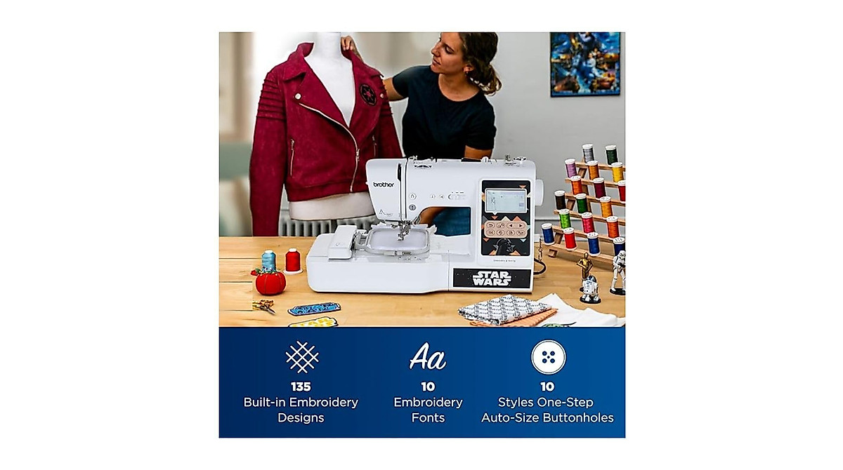 Brother Star Wars Sewing Machine: Embroidery & Stitching