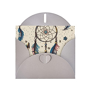 RLDOBOFE Birthday Cards With Envelopes Dream Catcher And Moon Wedding Cards Sympathy Cards Thinking Of You Cards Note Thank You Cards Blank Inside All Occasions Greeting Cards