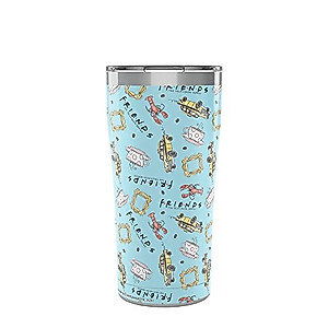Tervis Friends-All Over Triple Walled Insulated Tumbler, 1 Count (Pack of 1), Stainless Steel