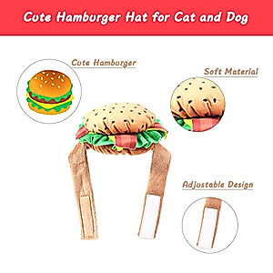 Halloween Costume Dogs Cats Hats-Fries Hats for Small Medium Large Dogs-Halloween Christmas Party Cosplay Costume for Pet Dogs n Cats