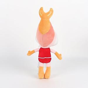 LPVIGJHK New Dandy's World Plush, Dandy's World Plushies Toy, Soft Stuffed Figure Doll Dandy S World Plush Doll Anime Plush Throw Pillow for Game Fans, Kids and Fans Gift(Shrimpo 15.7inch)