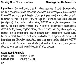 Standard Process - Canine Renal Support - Kidney Health for Dogs - 30 Grams