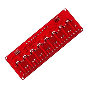 5V Relay Module with Optocoupler Isolation Support High and Low Level Trigger Relay Red Board (8 Channel 5V Relay)