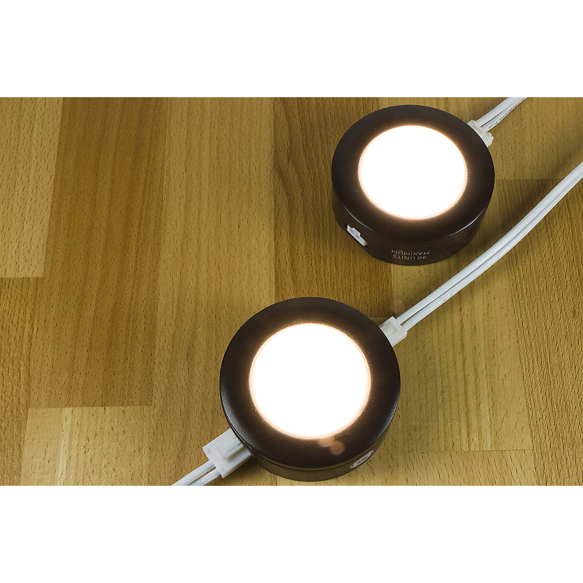 Enbrighten 30570 Linking Cord for Under Cabinet Fixtures, 60in, White, 30570