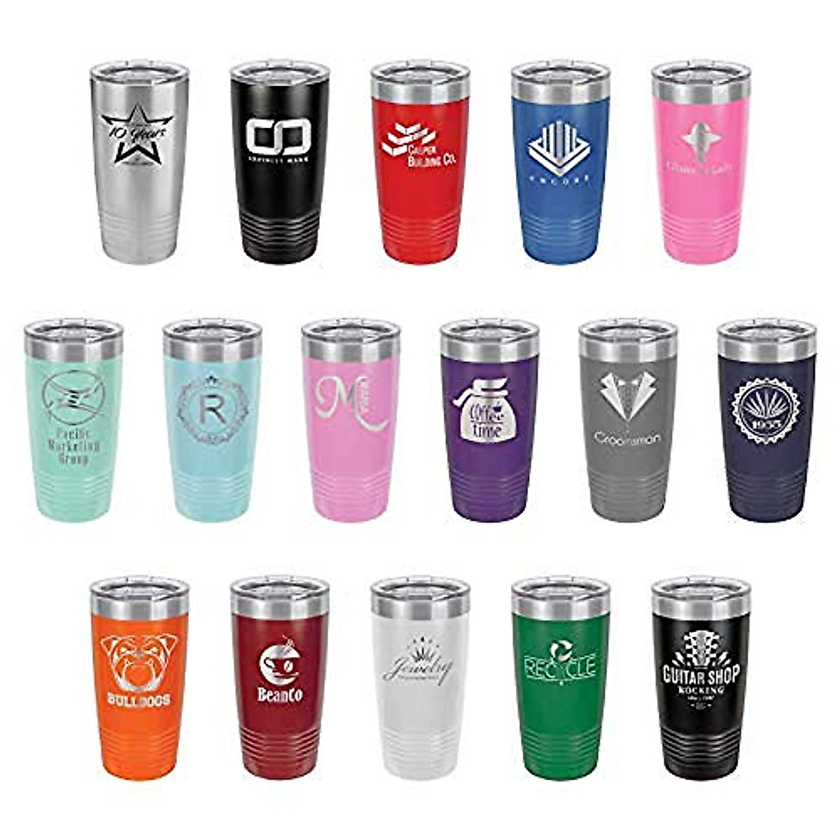 THIS IS MY CIRCUS THESE ARE MY MONKEYS Grey 20 oz Drink Tumbler With Straw | Engraved Stainless Steel Travel Mug | Funny Quote Gift Idea | OnlyGifts.com