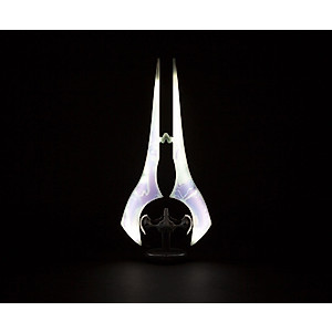 Ukonic Halo Light-Up Covenant Energy Sword Collectible Desktop Lamp With LED Light | Video Game-Themed Room Essentials | Bedside Table Lamp, Home Decor Accessories | 14 Inches Tall