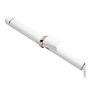 T3 SinglePass Curl Professional Curling Iron Custom Blend Ceramic Long Barrel Curling and Wave Iron with Adjustable Heat Settings for Shiny Smooth Curls and Waves