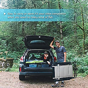 Homall Zero Gravity Chair Patio Padded Recliner Outdoor Oversized Portable Lounge Chair Adjustable Lawn Folding Chair with Headrest (Grey)