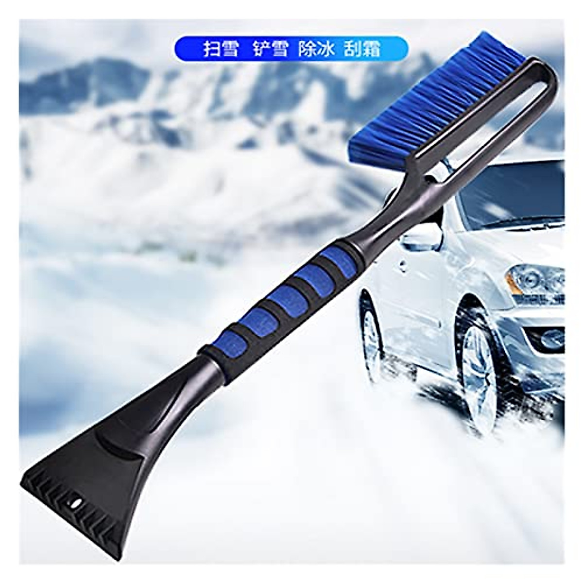 Windshield Snow Brush Ice Scraper with Ice Snow Brush Snow Brush Ice Breaker Quick Clean Glass Brush Snow Remover Car Multifunctional Snow Removal