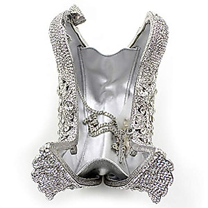 Ladies Diamond Clutch-Purse Chain Wedding Women Evening-Bag Rhinestone Luxury-Handbag Bird