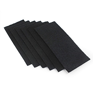 Fette Filter - Air Purifier Allergen Remover True HEPA Filter Compatible with Holmes AER1 True HEPA Filter, Replacement for HAPF300AH-U4R & HAP242-NUC, 4 HEPA Filters and 6 Carbon Filters. (Green)