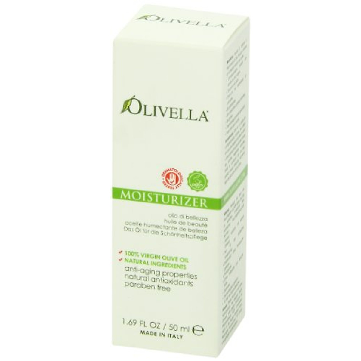 Olivella Olivella All Natural Virgin Olive Oil Moisturizer, for All Skin Types, 1.69 Oz, 1.69 Oz