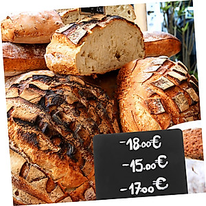 NUOBESTY 10pcs Erasable Message Board Small Memo Board Sign Home Decoration Chalkboard Decorative Mini Chalkboard Emblems Desktop Acrylic Chalkboard Sign Display Board Water Proof