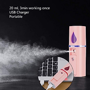 Crybeno Facial Steamer for Face, Nano Ionic Face Steamer for Facial Deep Cleaning, Hot Mist Face Humidifier Set for Women Men, Moisturizing Cleansing Pores with Blackhead Remover Kit, Purple
