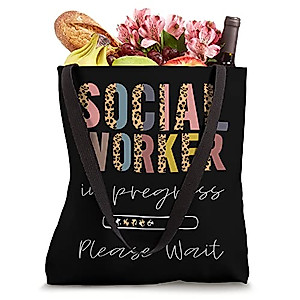Social Worker in progress, Funny Future social worker SW Tote Bag