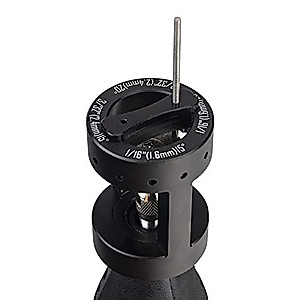 3mirrors ALUMINUM Tungsten Electrode Sharpener Grinder TIG Welding Rotary Tool 12 Guides w/Flat Grinding Block, Cut-Off Slot, Multi-Angle& Offsets, 5 Double Sided Diamond Grind Wheels, 2 CNC Mandrels