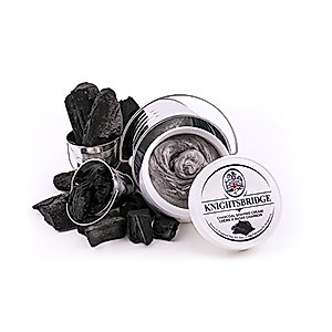 Knightsbridge Shaving Cream (Charcoal) 6.0 oz Made in England