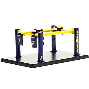 Four-Post Lifts Set of 3 Pieces Series 3 1/64 Diecast Models by Greenlight 16130-A-B-C