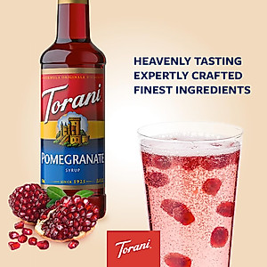 Torani Syrup, Pomegranate, 25.4-Ounce PET Bottle