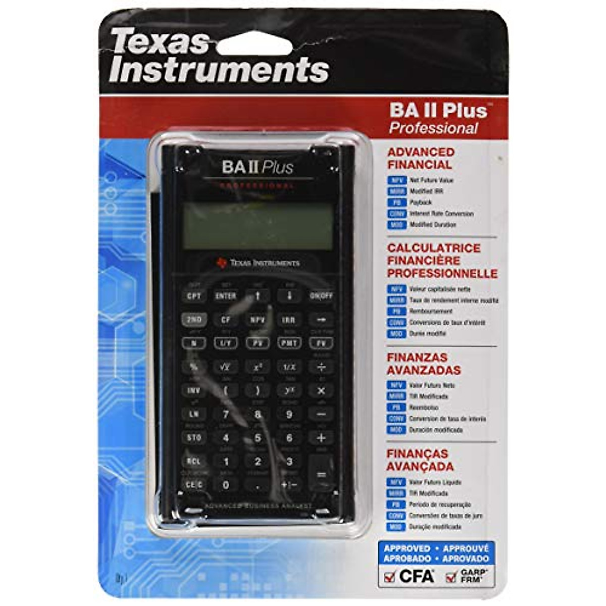 BA II Plus™ Professional Financial Calculator