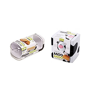 Joie Moo Moo Butter Stick Dish Bundle with Moo Moo Cheese Singles Pod