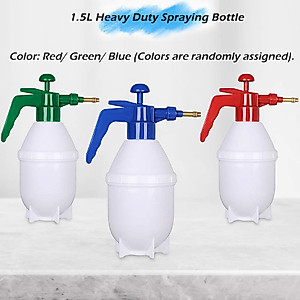 Cosywell Hand Pressure Pump Sprayer Water Spray Bottle for Plants 0.4 Gallon Car Wash Sprayer Adjustable Nozzle for Lawn Garden Home Cleaning Solutions Car Detailing Washing 51oz /1.5L