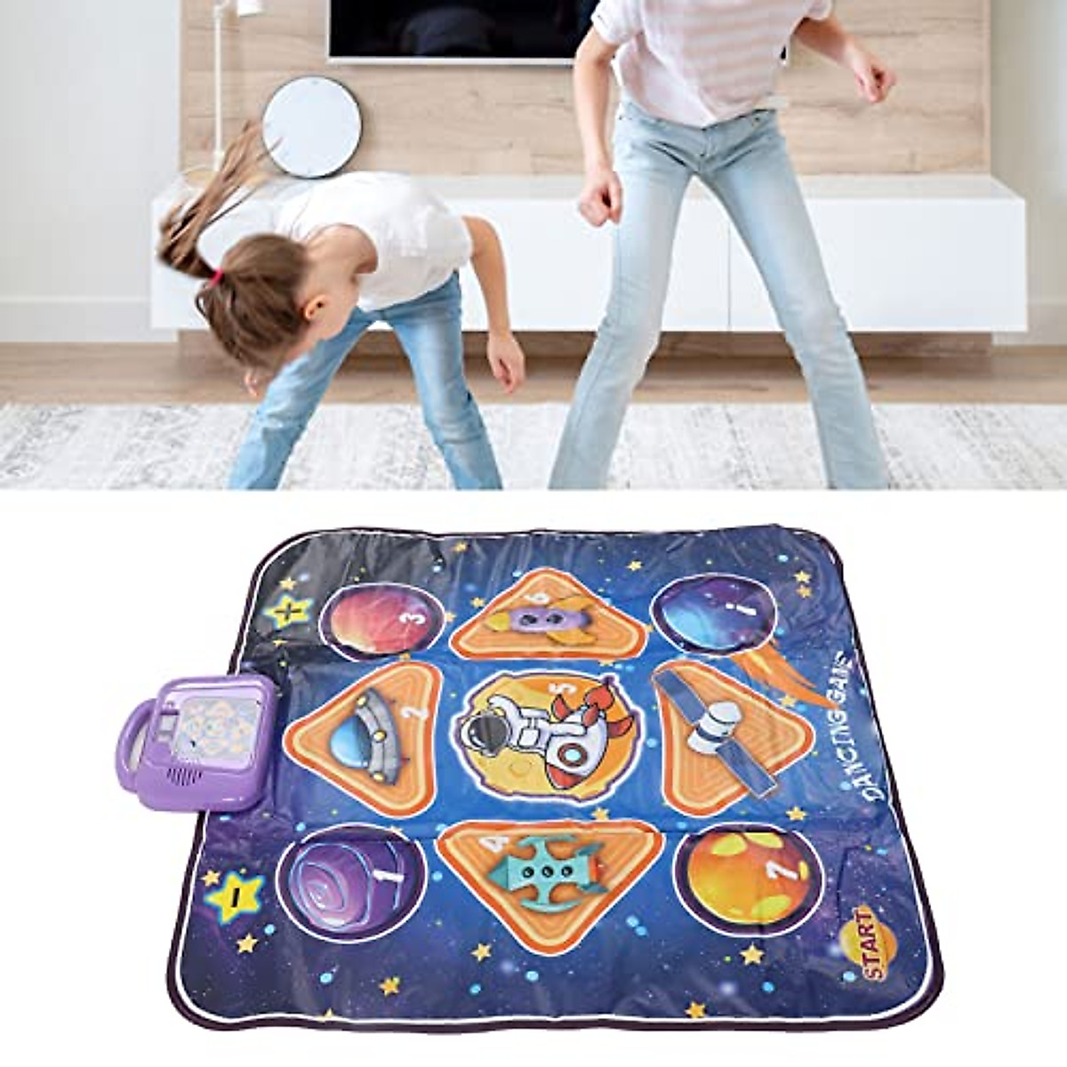 Hosi Electronic Dance Play Pad Musical Encourages Coordination Physical Fitness Large Size Kids Dance Mat