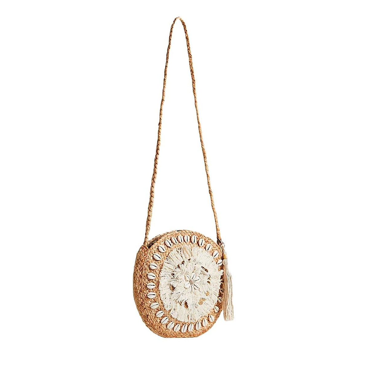 Desigual woMens Casual Across Body Bag, White, U US