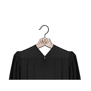 3D Laser Engraved Superior Court Judge Garment Wood Robe Clothes Hanger (Superior Court Judge)