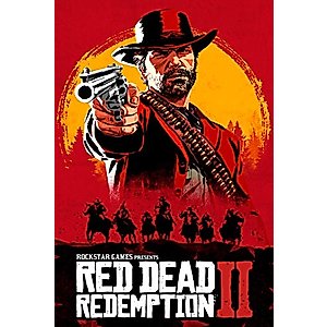 CINEMAFLIX Red Dead Redemption II - Video Game Poster - Measures 16 x 24 inches