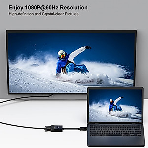 BENFEI DisplayPort to DVI, Gold-Plated DP to DVI Adapter (Male to Female) Compatible for Lenovo, Dell, HP and Other Brand