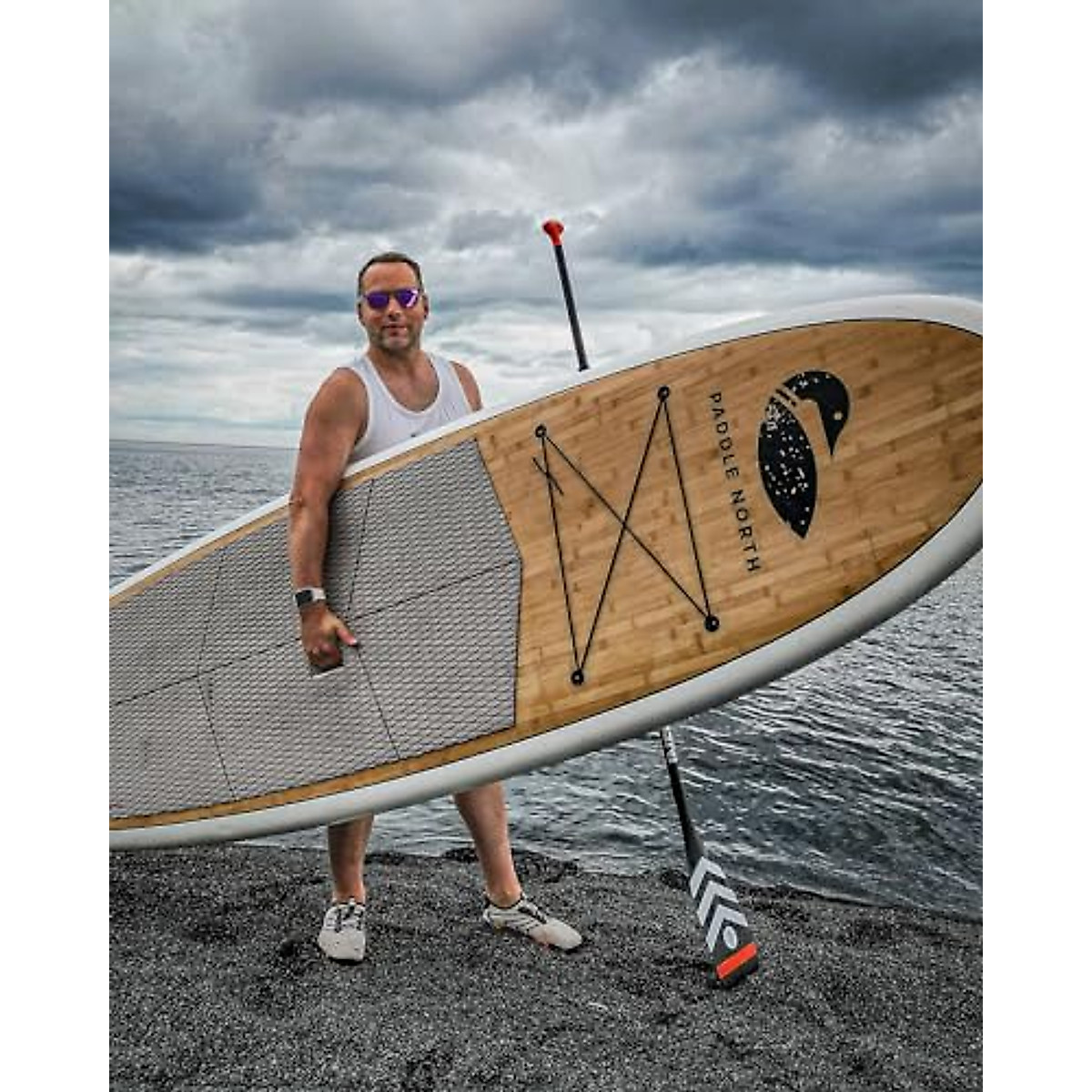 WateLves Water Shoes Mens Womens Beach Swim Shoes Quick-Dry Aqua Socks Pool Shoes for Surf Yoga Water Aerobics (A-White, 44)