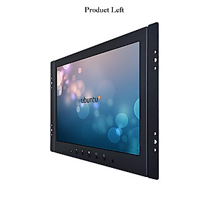 iChawk 9.7" 10'' inch Resistive Touch LCD Screen Display PC Monitor with 1024x768 IPS HDMI-in Built-in Speaker Embedded Open Frame Desktop Support Linux Ubuntu Raspbian Debian OS, K097MT-592RL