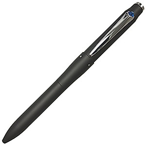 UniJet Stream Prime High Grade Multi Ballpoint Pen 0.7mm 3 Colors & Mechanical pencilx3000;0.5mm (Black Red Blue) MSXE4-5000-07 (Black)