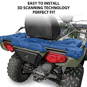 SAUTVS Rear Rack Back Rack Plastic Storage for Polaris Sportsman 570 2014-2020, Sportsman 450 2016-2020, Sportsman Touring 570 SP 2015-2021, Sportsman Touring 570 EFI 2014-2023, Replace# 2635059-070