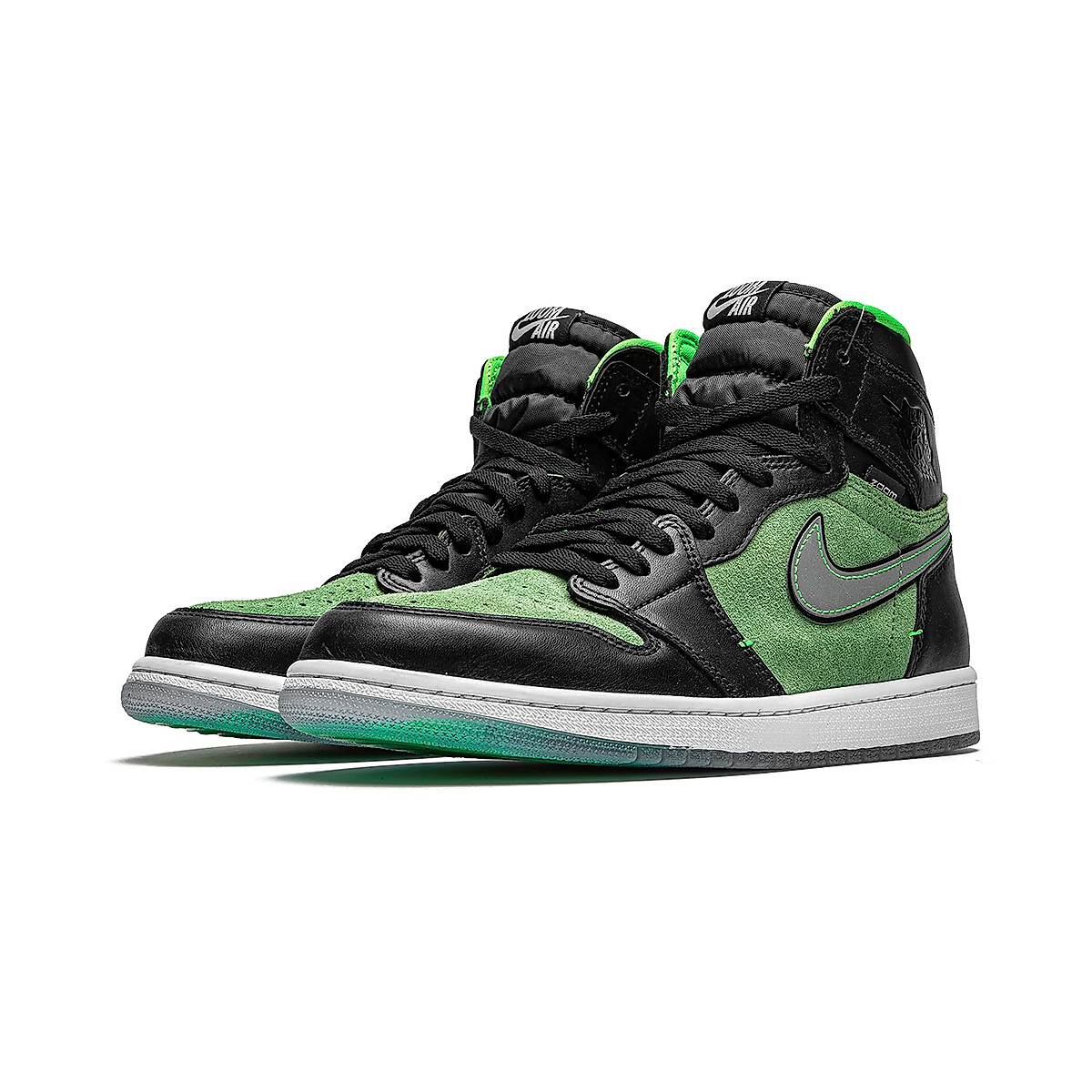 Jordan Mens Air 1 Retro High Zoom CK6637 002 Zen Green - Size 10