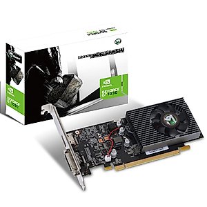 maxsun GEFORCE GT 1030 2GB GDDR5 64-Bit Video Graphics Card GPU PCIe 3.0 DirectX 12 ITX HDCP DVI HDMI SFF Low Profile Ready Fast Performance Than 2GD4