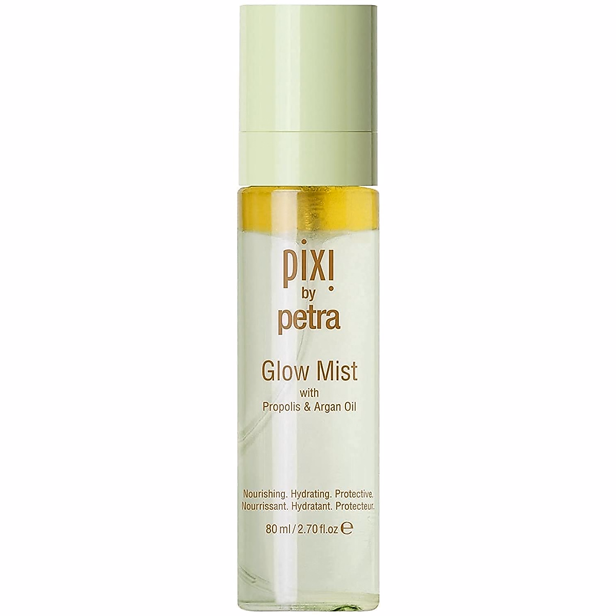 Pixi Beauty Glow Mist | All-Over Mist For Luminous Complexion | Set & Refresh Makeup | Hydrate Skin With 21 Natural Oils | 2.70 Fl Oz