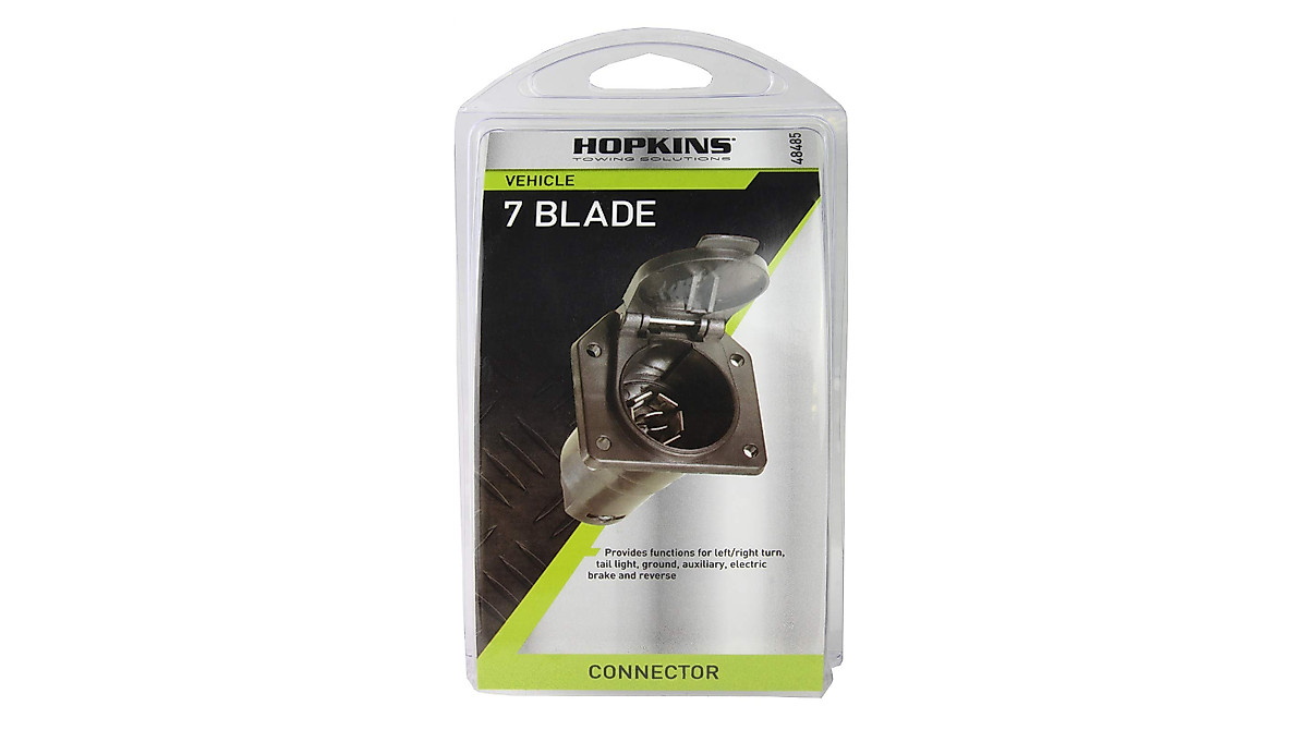 Hopkins 48485 7-Pole RV Connector - Durable & Easy Install