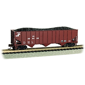 Bachmann Trains - Bethlehem Steel 100-TON 3-Bay Hopper - Conrail #488506 - N Scale
